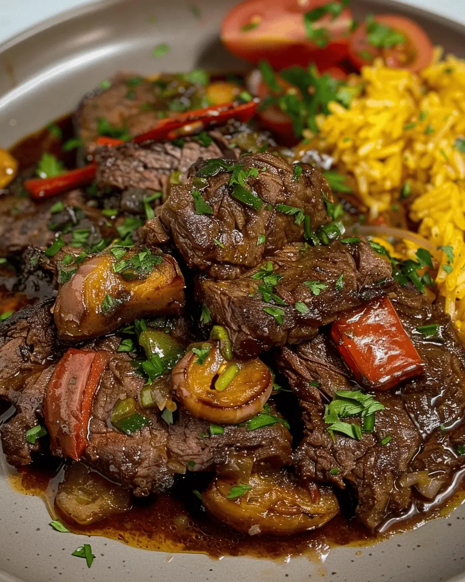 Puerto Rican Pepper Steak