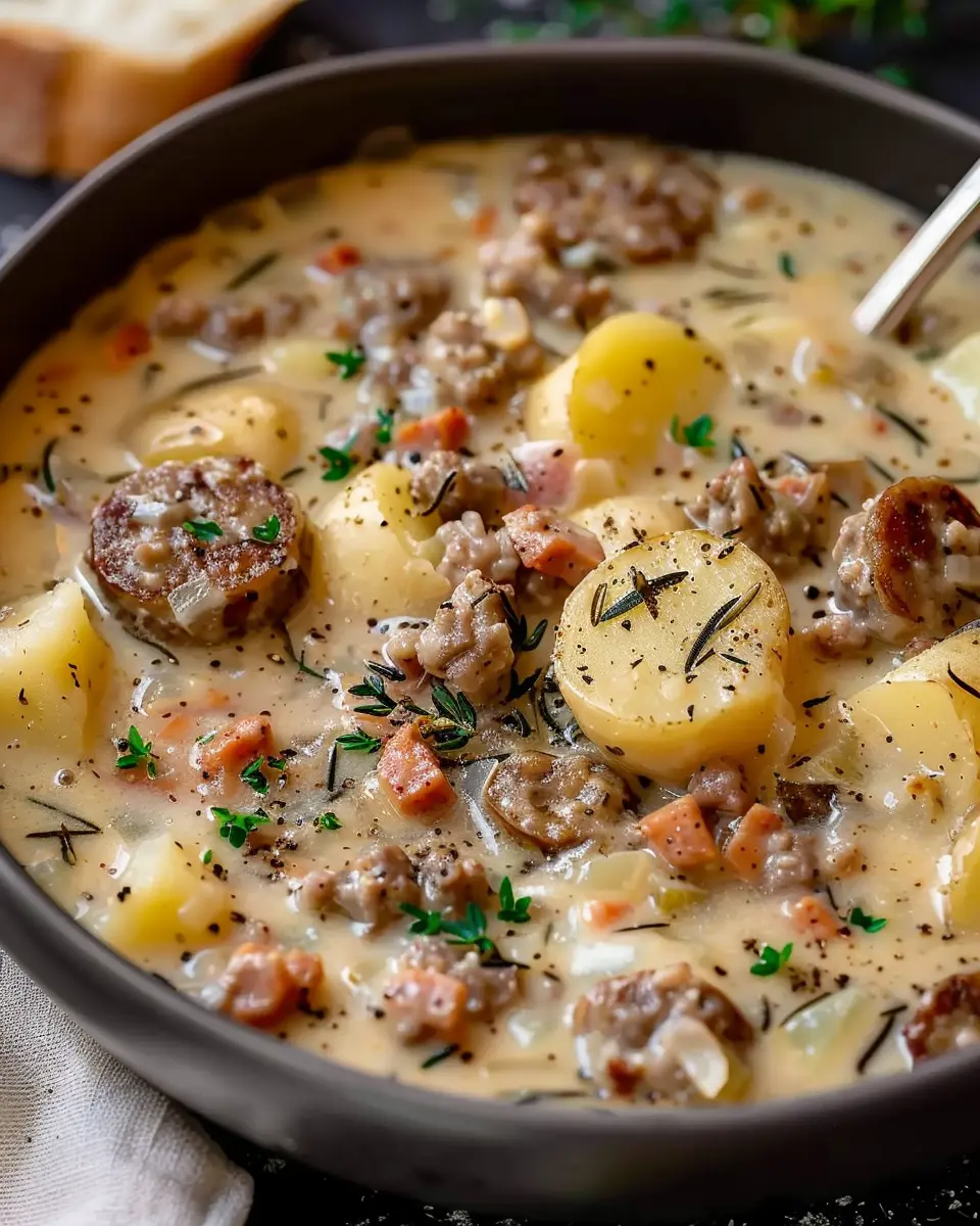 Potato and Sausage Chowder